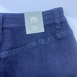 Wash Lab | Skirts | Wash Lab Selma Long Skirt Denim Dark Wash N298 ...